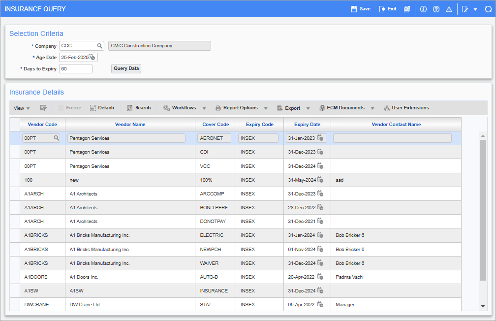 Accounts Payable - Insurance Query