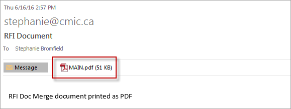 CMiC Field - Reports & Form Letter Assignment