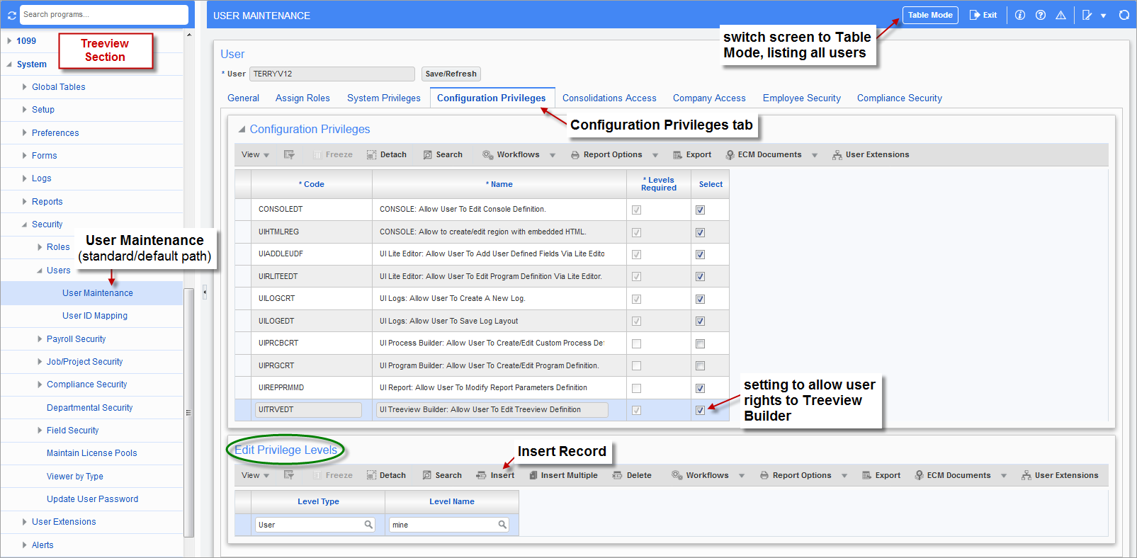 Treeview Builder - Setup for UI Treeview Builder