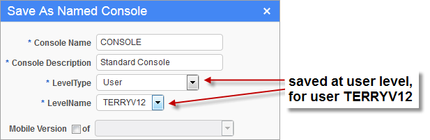 UI Console - Saving Customized Consoles – [Save] vs [Save As]