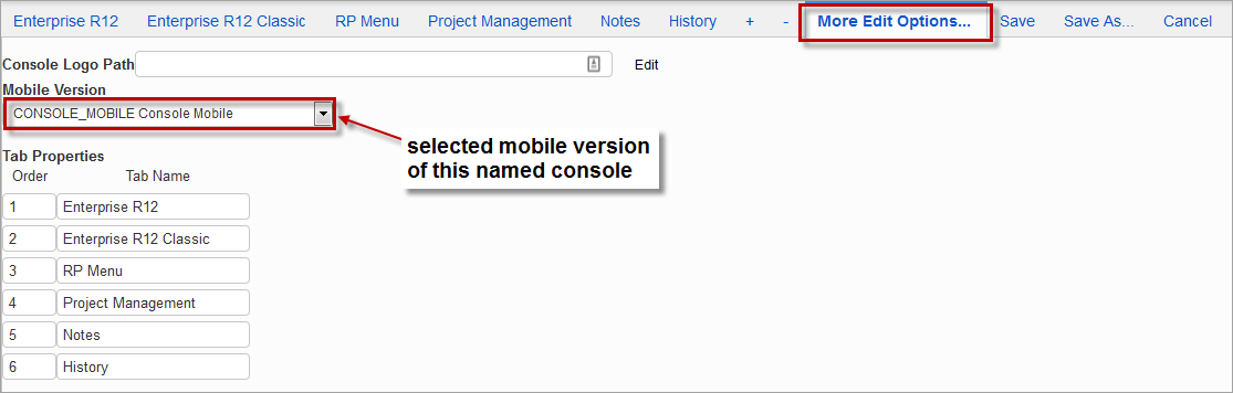 UI Console - Mobile Consoles