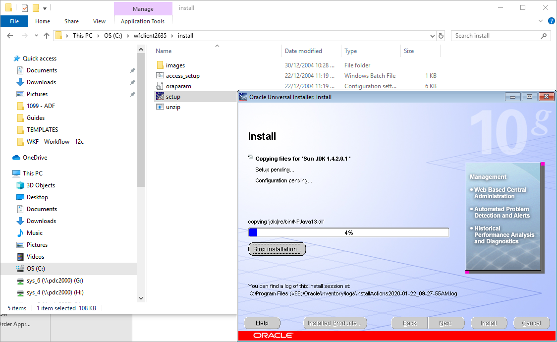 Workflow - Oracle Workflow Builder Setup