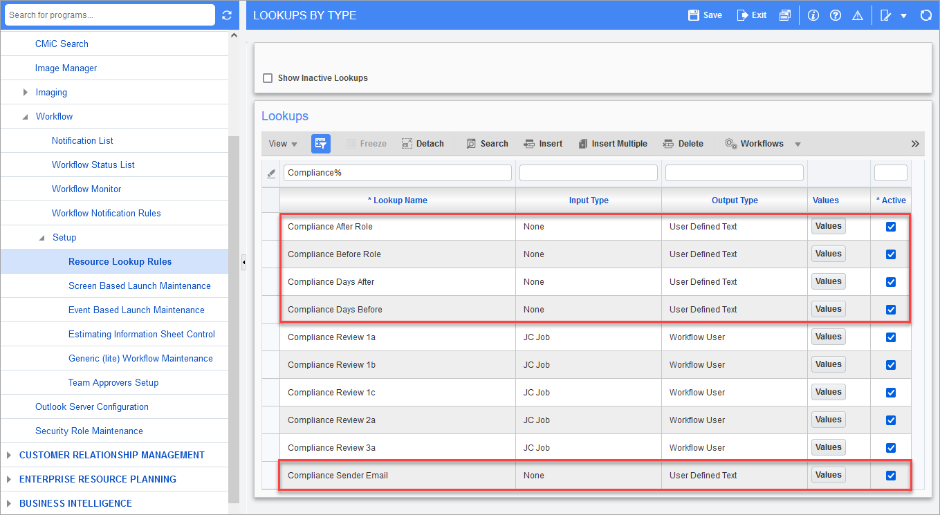 Workflow - Compliance Workflow