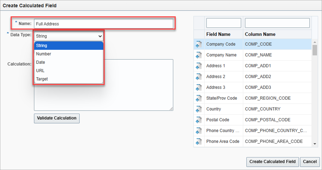 BI Catalog Builder - “Ask Al” Calculated Field Expression Assistant