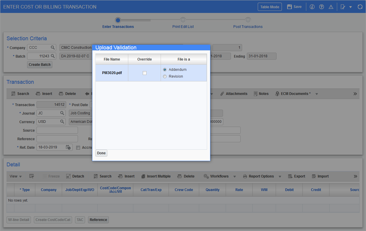 Imaging - Uploading Images